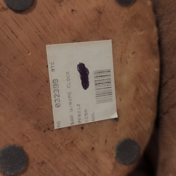 Rainbow | Wall Decor | Western Saddle With Rope Clock | Poshmark